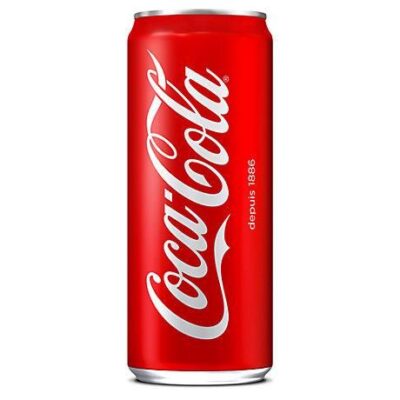 Coca Cola slim can 33clx24 - Noutboissons.re